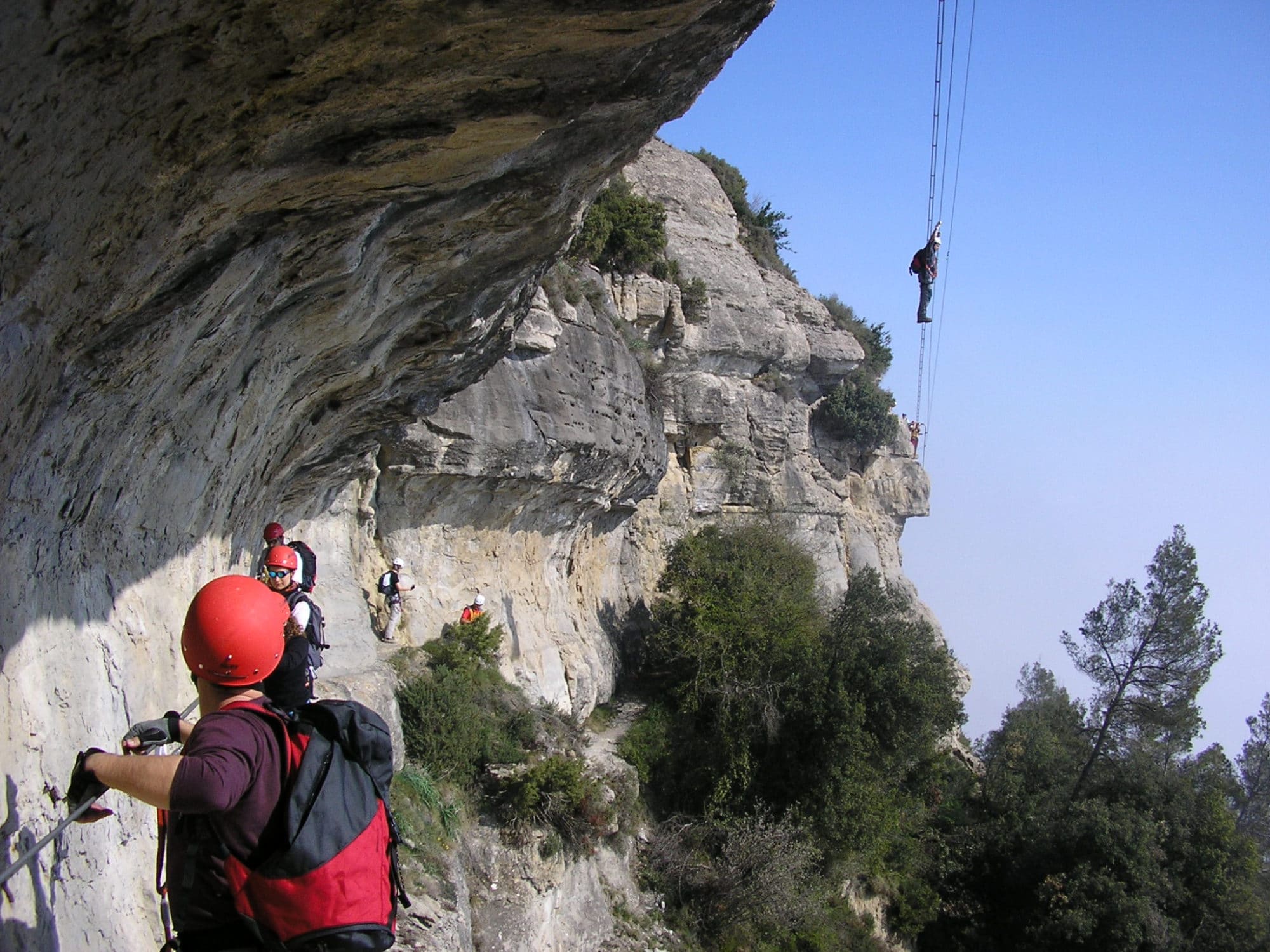 Ferrata Baumes Corcades - Centelles - Barcelona - Catalonia Adventures